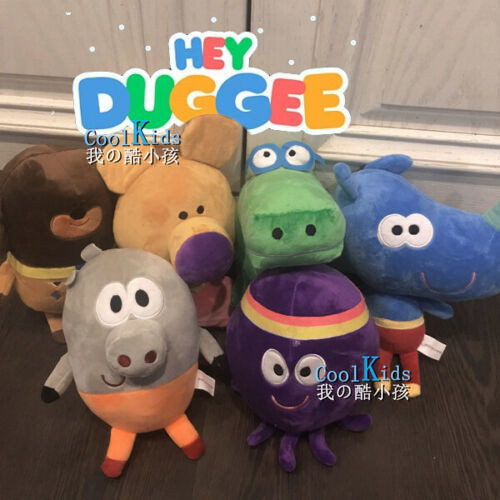 Hey Duggee Hi Dodge Soft Toy Kid Gift Archie the Rhino Octopus Hippo ...