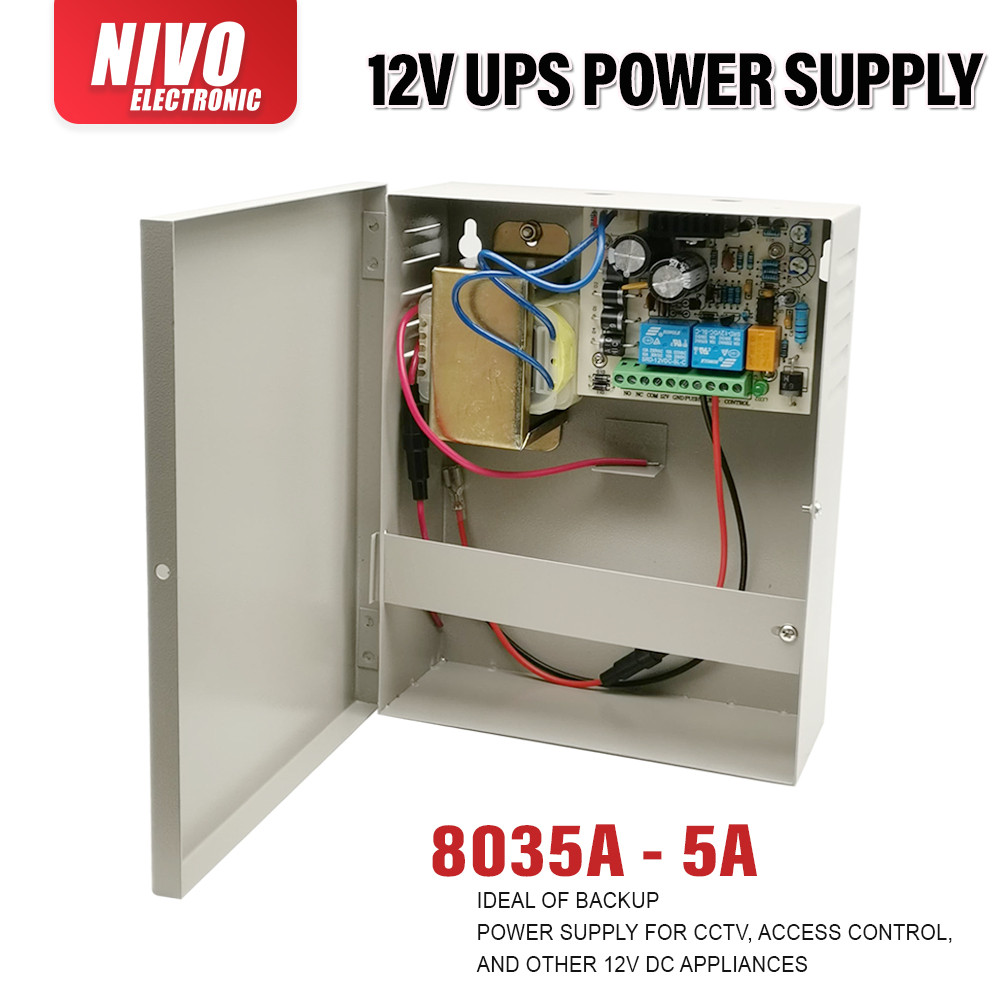 DC 12V 8035A 12V 5A UPS Power Supply 👍 for Door Access 👍for CCTV 👍 Access Control 👍 | Shopee ...