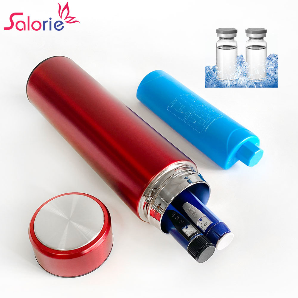Salorie 24 Hours Insulin Cooler Refrigerator Cup Set Cooler Box Travel ...
