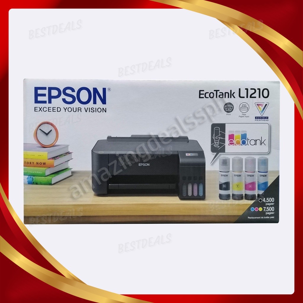 Epson L1210 EcoTank Printer with Free Ink | Shopee Malaysia
