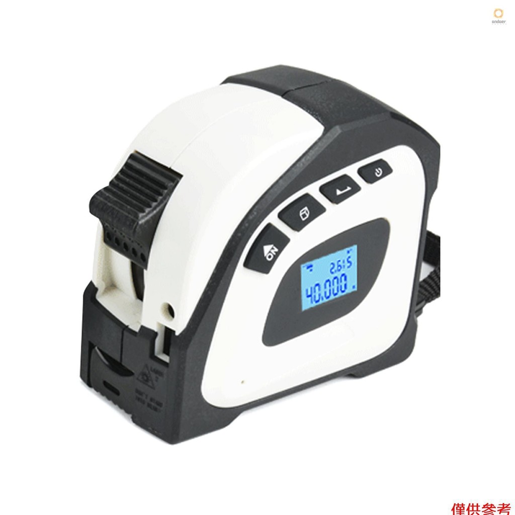 Laser Tape Measure, 2 in 1 Digital Laser Distance Meters with LCD Display, 40M Laser Measure, 5M ...