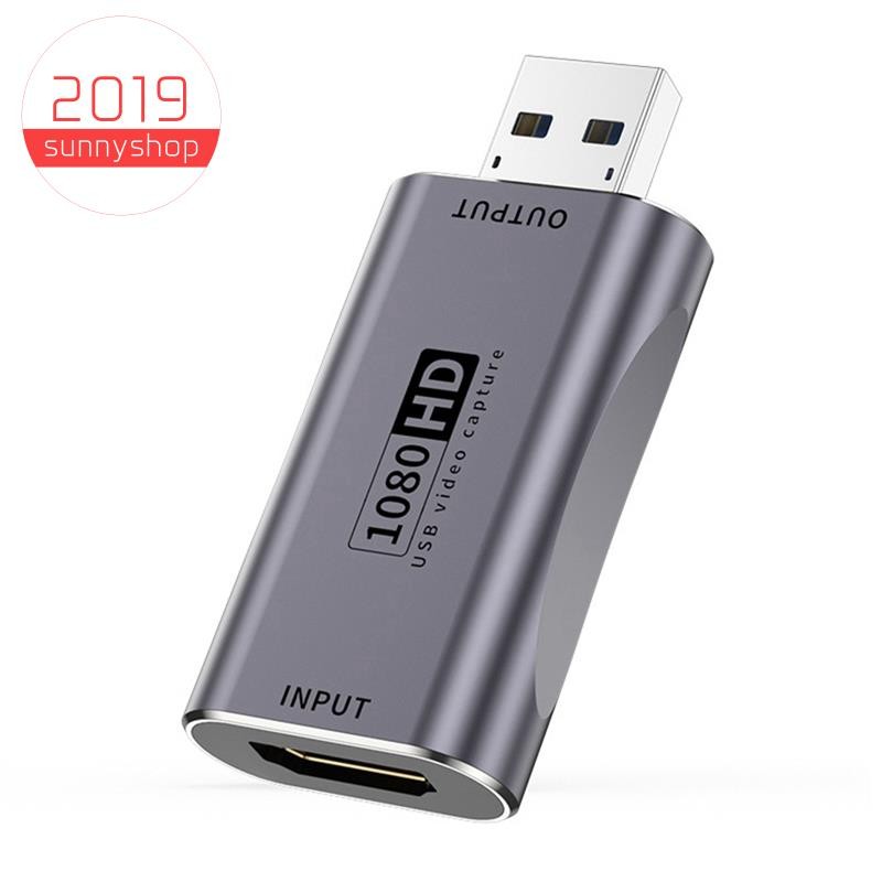 USB3.0 Video Capture 1080P Placa de Captura Gaming Streaming Recorder ...