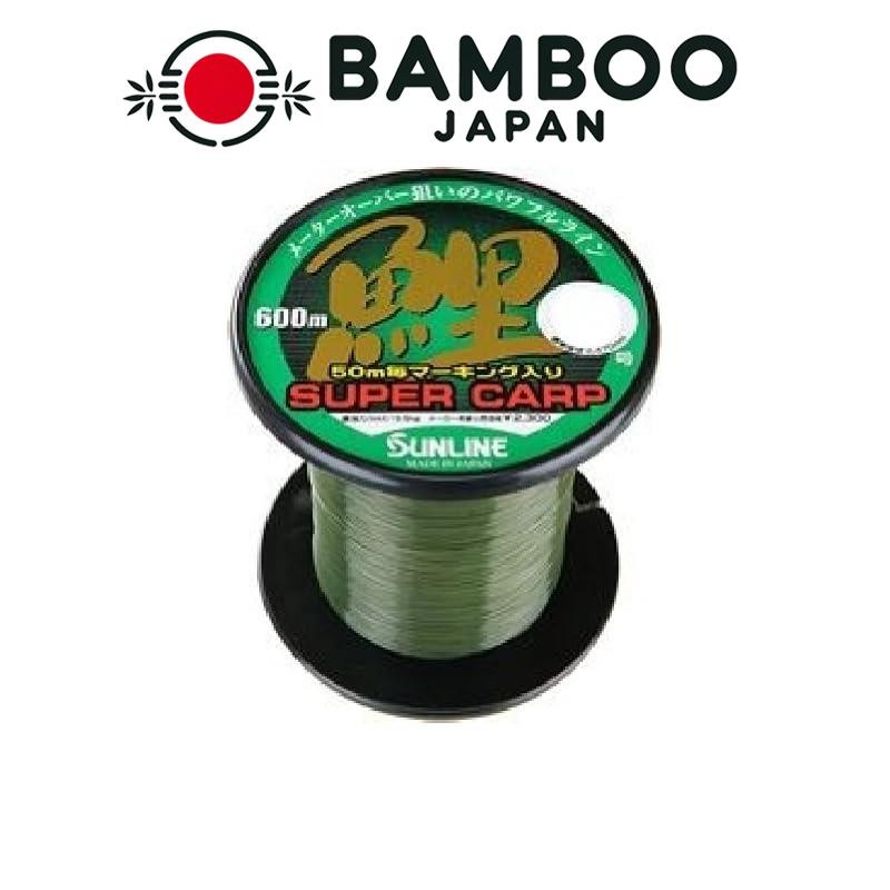 Sunline Nylon Line Super Koi 600m 14lb Matte Green Sunline Nylon Line ...