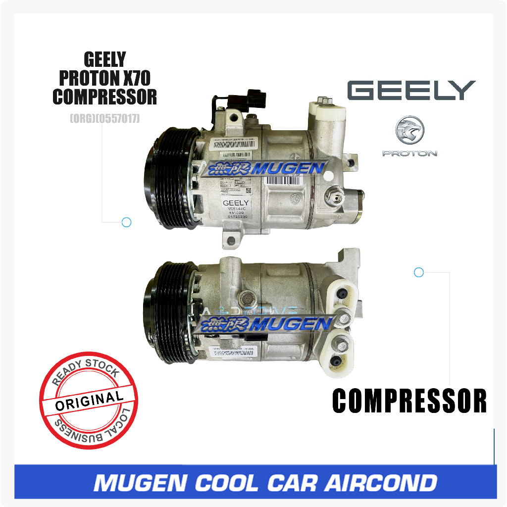 MGC GEELY ORIGINAL PROTON X70 6PK COMPRESSOR 0557011 | Shopee Malaysia