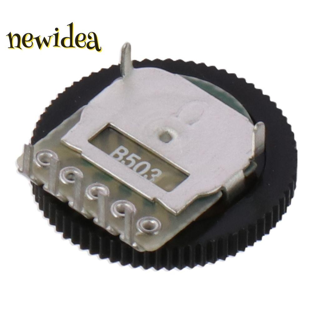 NEWIDEA Wheel Potentiometer, Dial Wheel 50K Ohm, Easy to us B503 Adjust ...