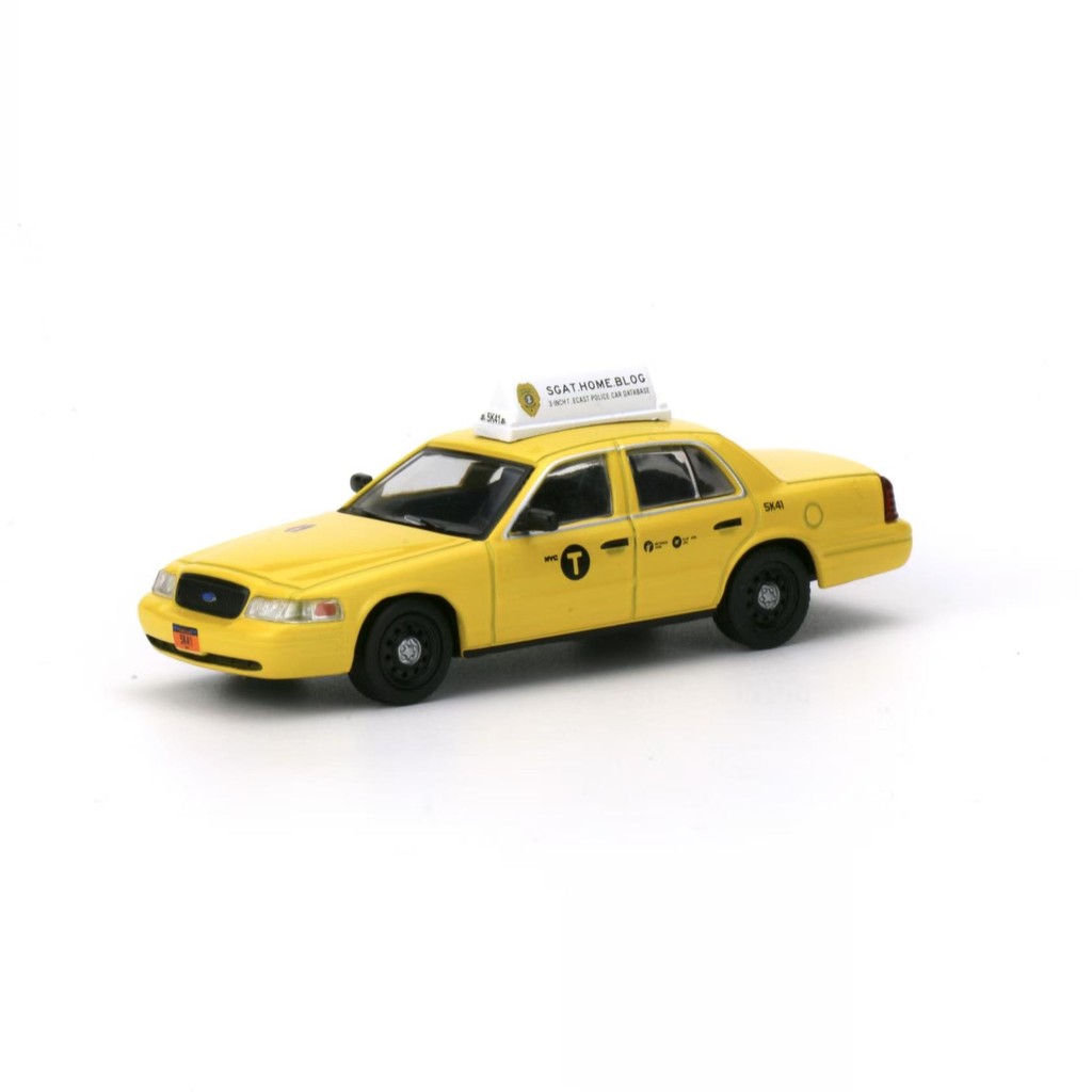 596 Model 1: 64 Ford Crown Victoria CV New York City Taxi Coating Alloy ...