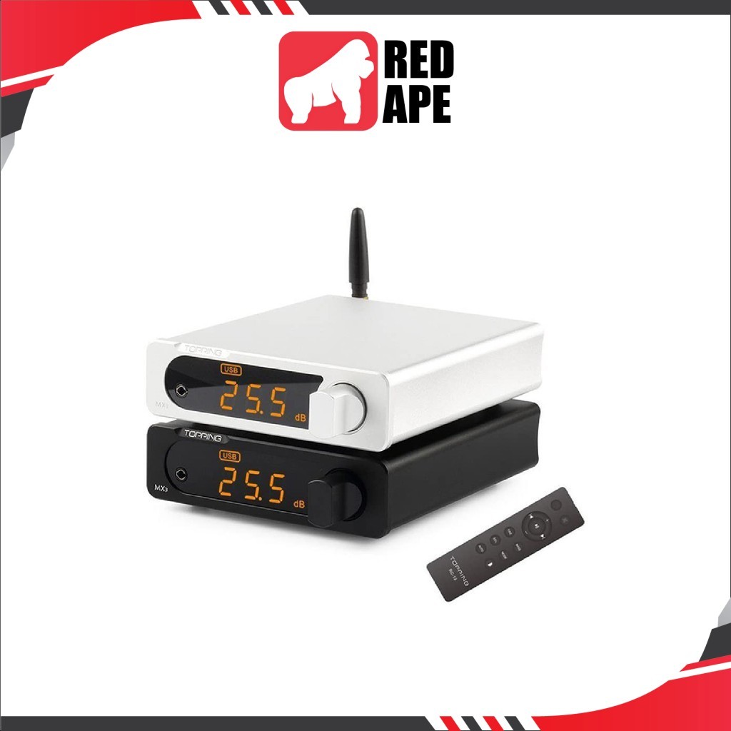 Topping MX3, Desktop DAC and Amplifier: USB Bluetooth Digital Audio ...