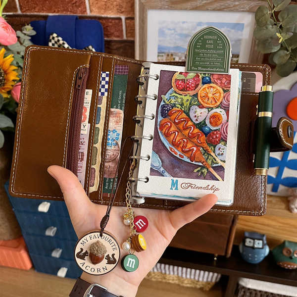 notebook aesthetic notebook custom notebook 2025 Buku nota kulit M5 ...