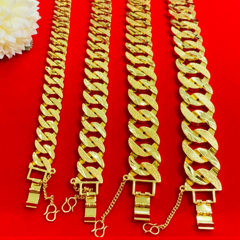 SM EMAS KOREA/BANGKOK SADUR 24K GELANG BENSON FREE COP 916/FAST ...