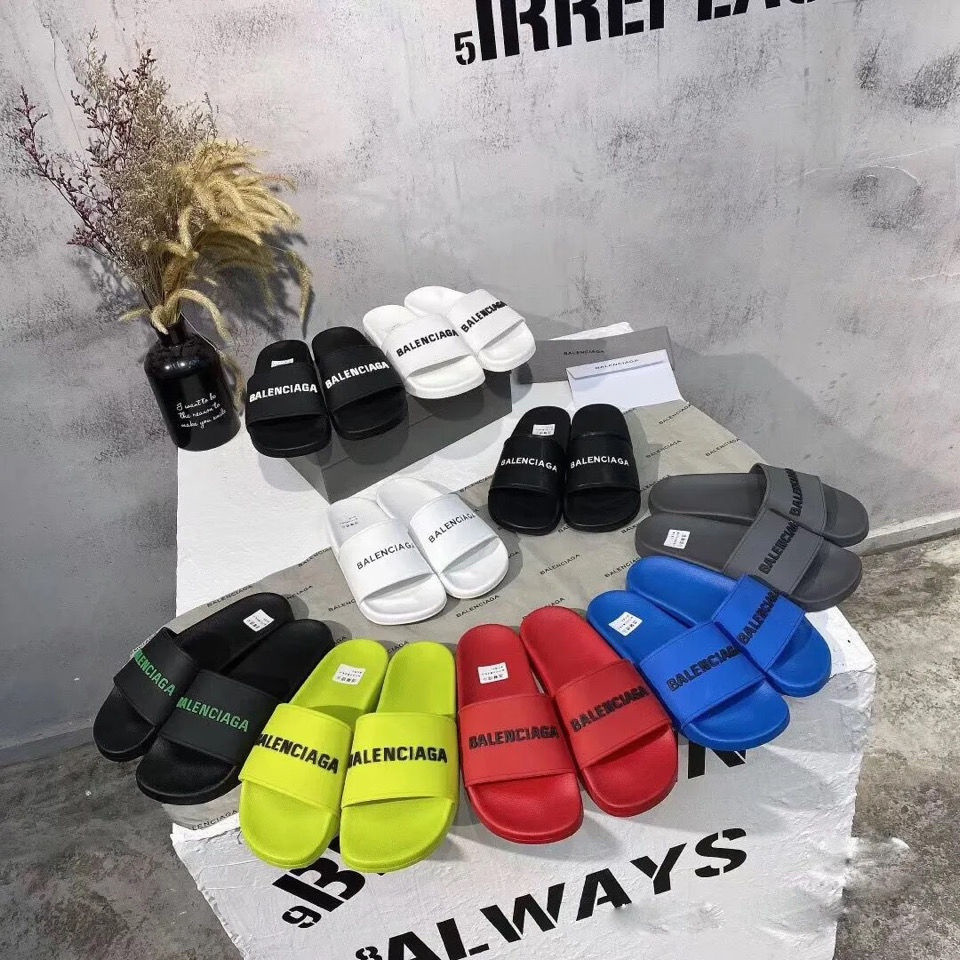 selipar slippers men's summer wear trend outdoor non-slip and ...