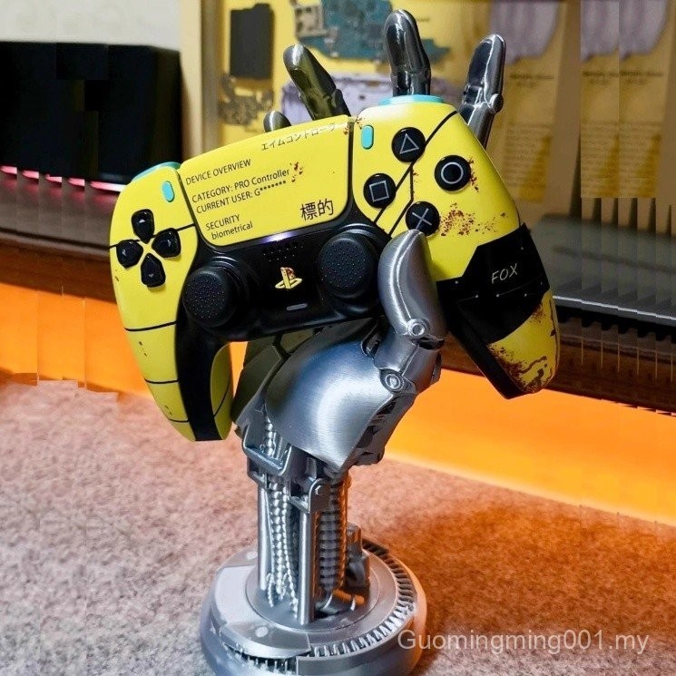 Cyberpunk Mechanical Handle Bracket 2077 Johnny Silver Hand Merchandise ...