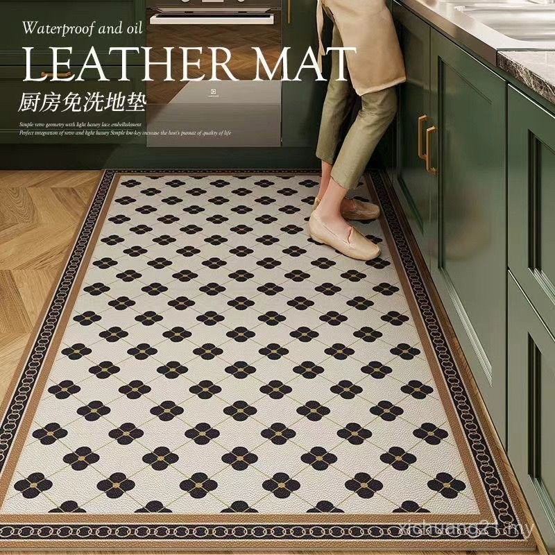 Pad lantai satu sentuhan dapur PVC kegunaan khas pad lantai sekali ...