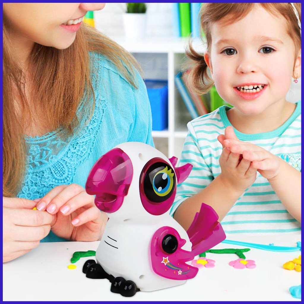 Sensor Robot Toy Cartoon Parrot Interactive Moving Toy Robot ...