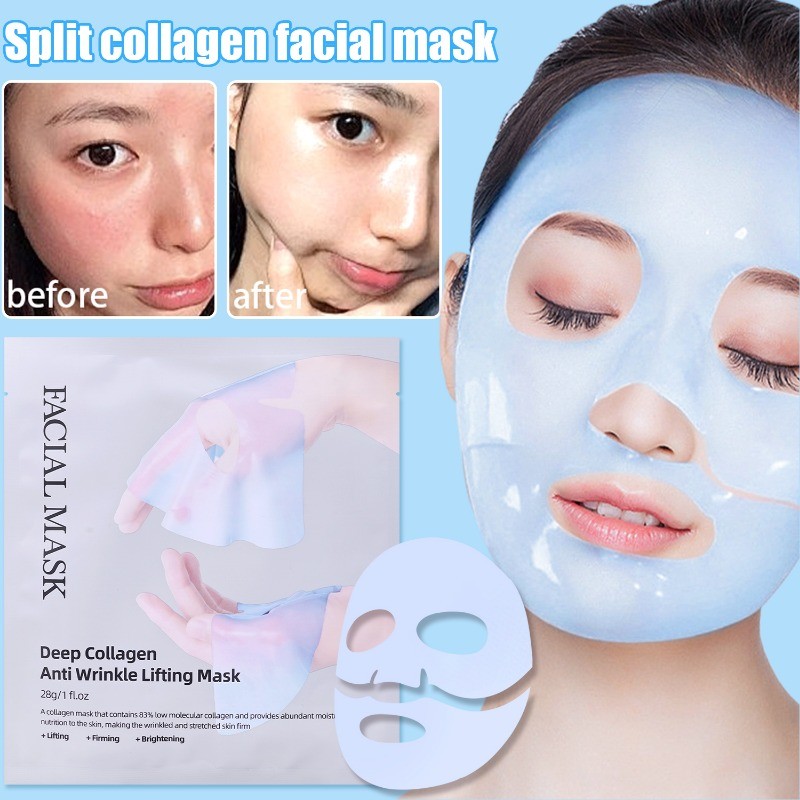 Skin Easily Absorbed Deep Hydrating Bio Collagen Face Mask - Refreshing ...