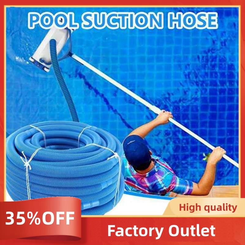 8M Swimming Pool Vacuum Cleaner Hose Suction Swimming Replacement Pipe ...