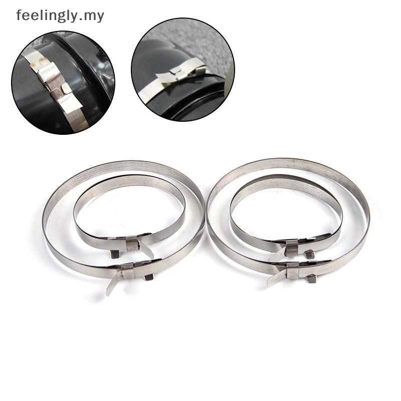 [Jantoy] 4pcs Axle CV Joint Boot Clips Kit Stainless Steel Cable Tie ...