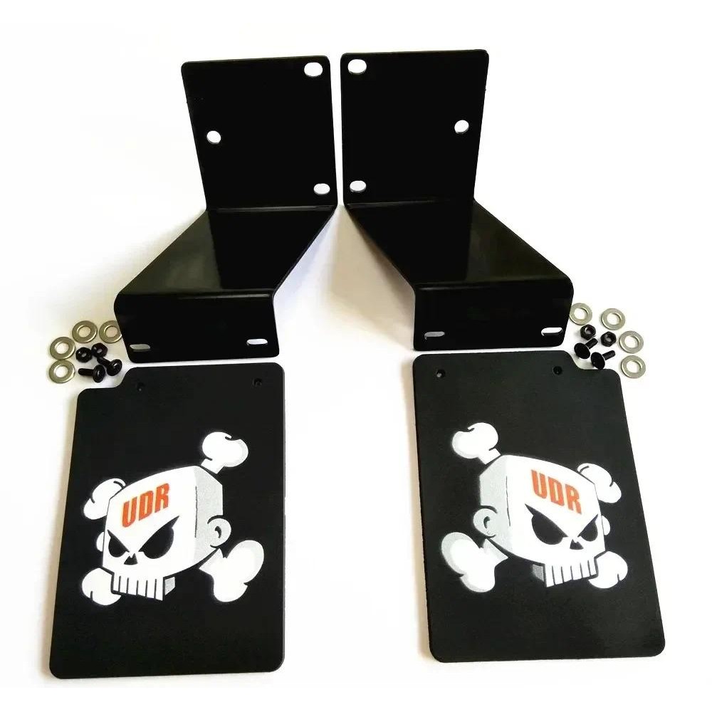 Stainless Steel Frame Rubber Rear Mud Flaps for UDR Unlimited Desert ...