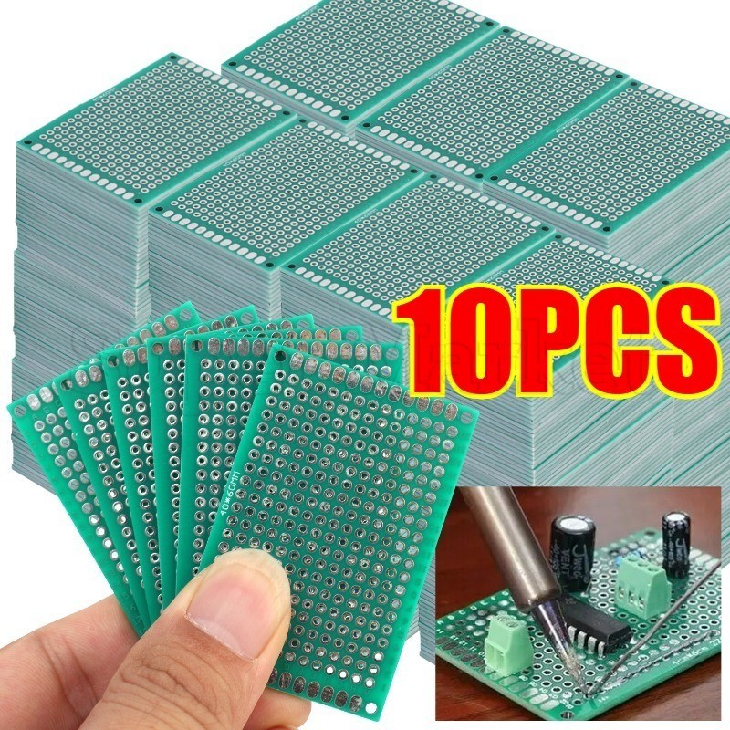 Double-Sided Prototype PCB Board - Universal Printed Circuit Board ...
