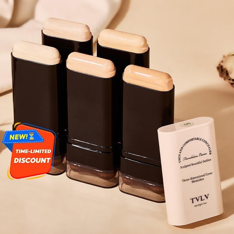 Eraser Foundation Stick with Brush, Brightening Liquid Foundation, Long ...