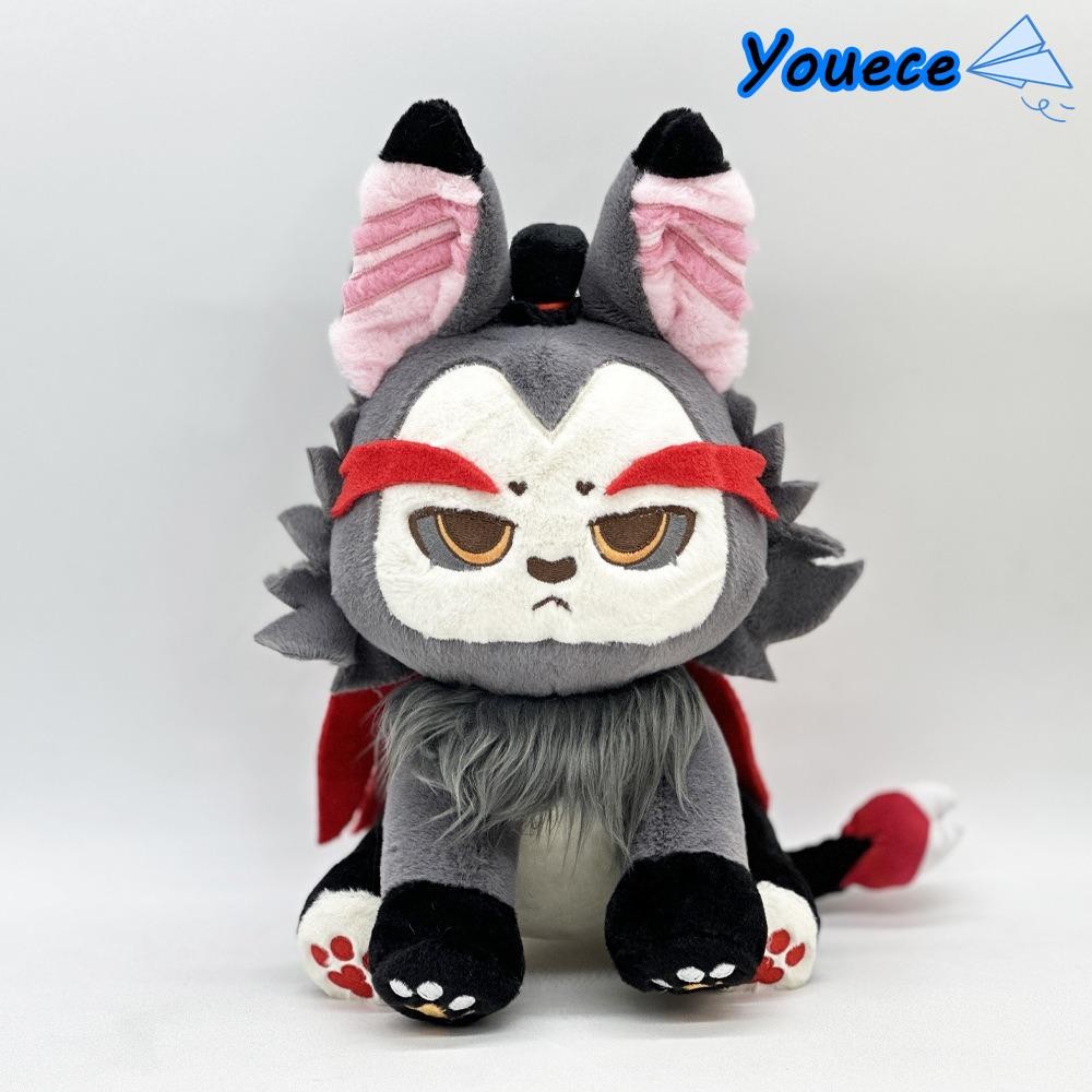 YOUECE Plush Toy, 25cm Haz bin Hotel Cosplay Doll, Kawaii Husk Meow ...