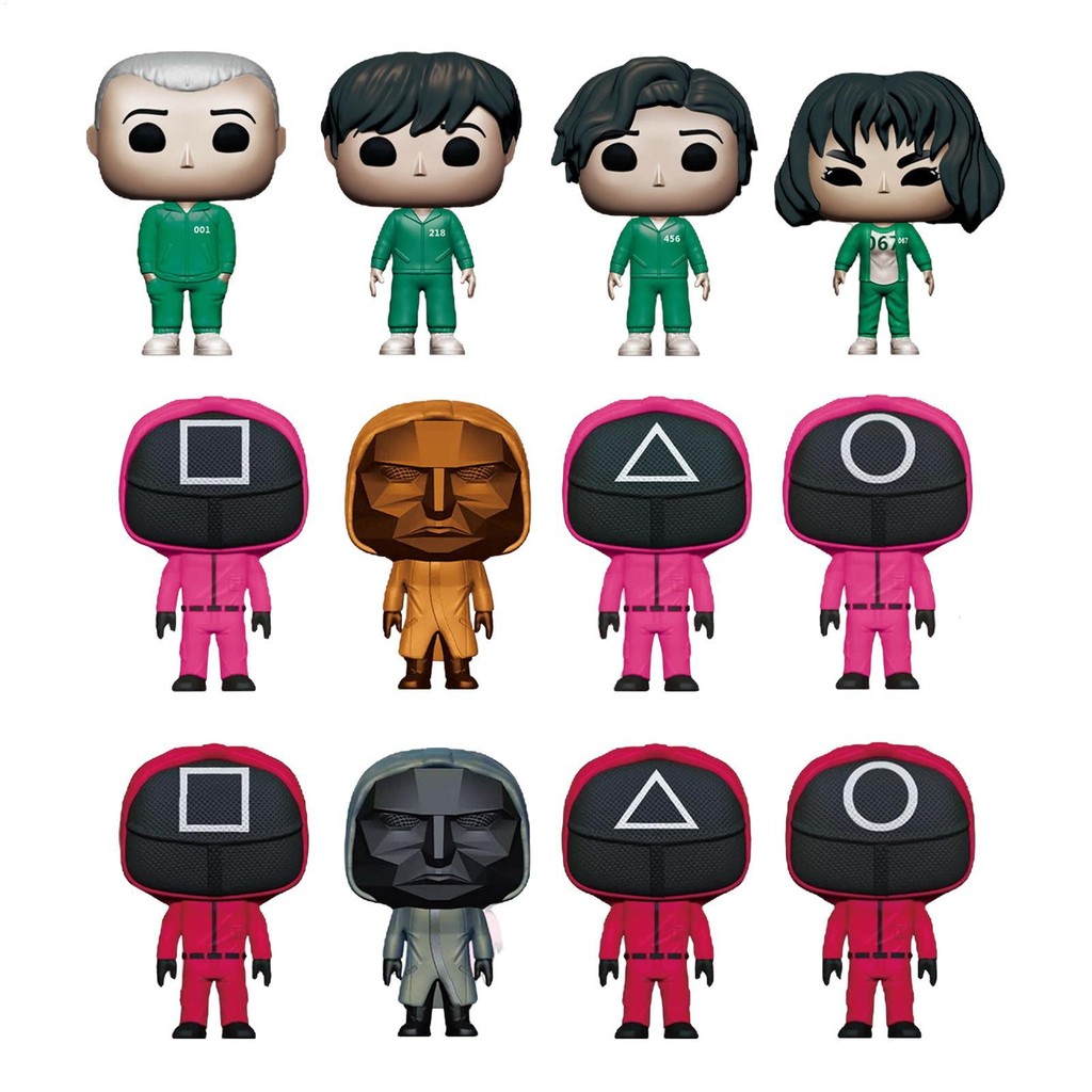 Squid Game 2 Movie Figure Toy Masked Worker Doll Toy Cute Figure Doll ...