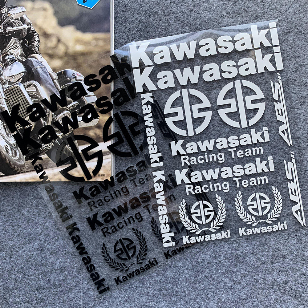Kawasaki Stickers Car Stickers Motorcycle ninja400 Modified Decorative ...