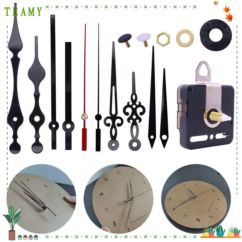TEAMY Clock Mechanism, Scan seconds With 4 Set Pointers Clock Movement ...