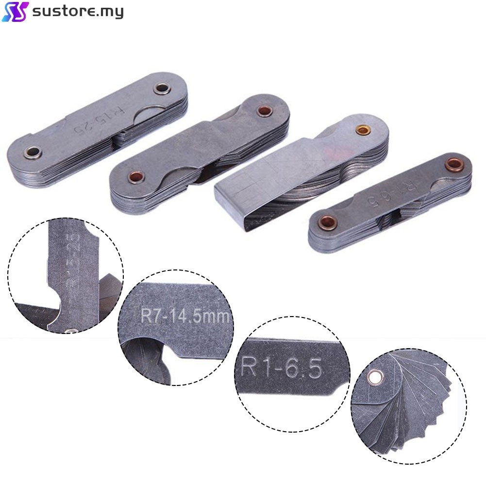 [Super] Radius template R gauge Radius gauge Plate fillet gauge ...