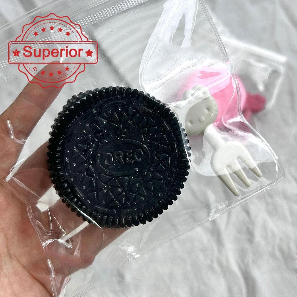 Kawaii Oreo Stress Relief Squishy Toys Simulation Biscuit Toys Fidgets ...