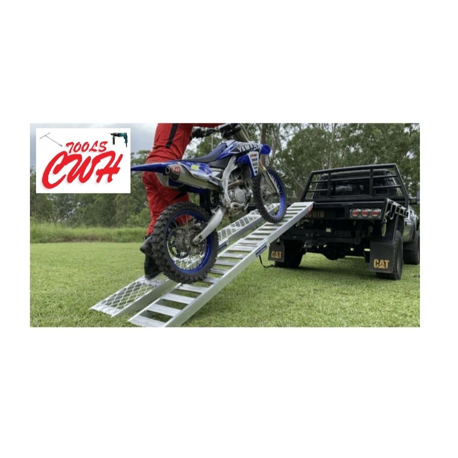 Motorcycle Ramp Ladder Bike Motorcycle Tangga Motor Folding Ladder ...