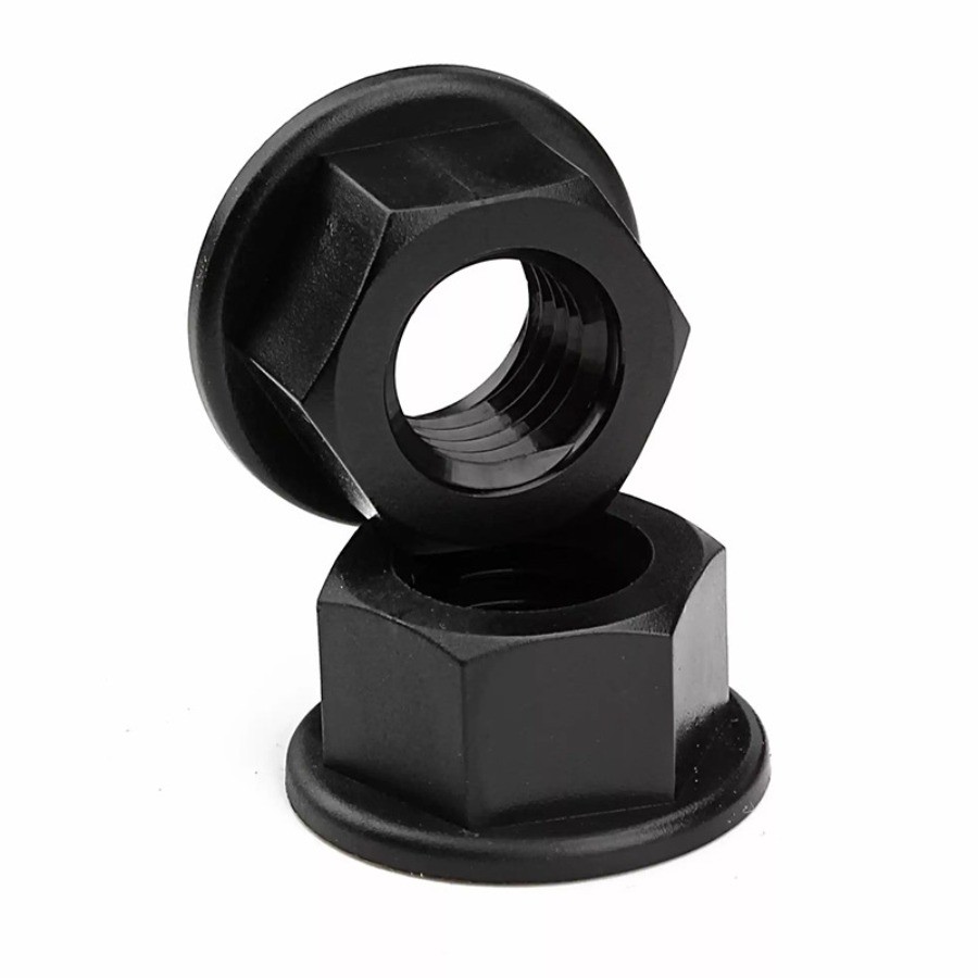 [RL] M3-M12 Nylon Flange Nut Plastic Hex Nuts Lock Insulated Nut ...