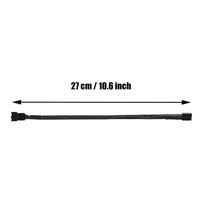 4 Pin PWM Fan Extension Power Cable Connector Case Male to Female for ...