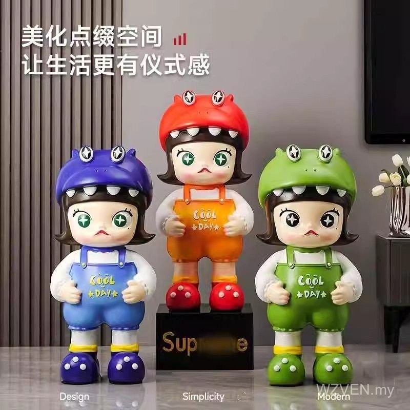 POPMART Molly High Quality Resin Figure Dragon Girl Series- 40cm Large ...