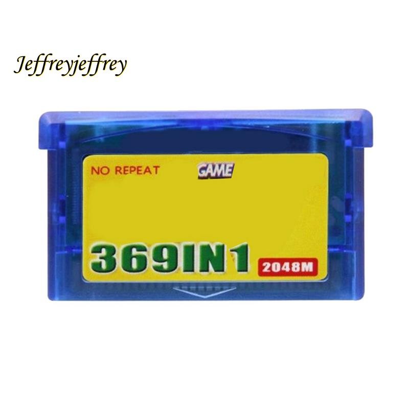 369-In-1 Game for Advance Video Game Console Card English Combined Card ...