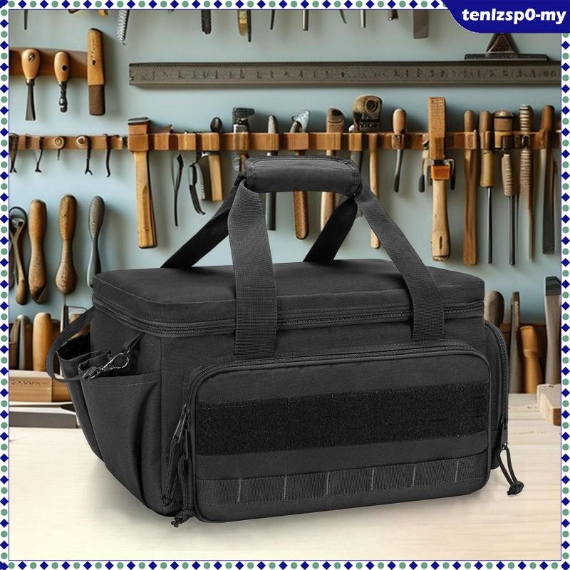 [tenlzsp0] Heavy Duty Tool Bag Tool Organizer Portable Tool Carry Bag with Handle Tool Storage ...