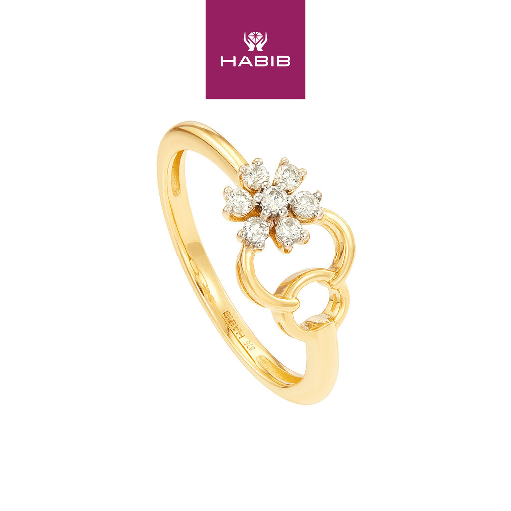 HABIB Diamond Ring in 375/9K Gold 271381224 | Shopee Malaysia