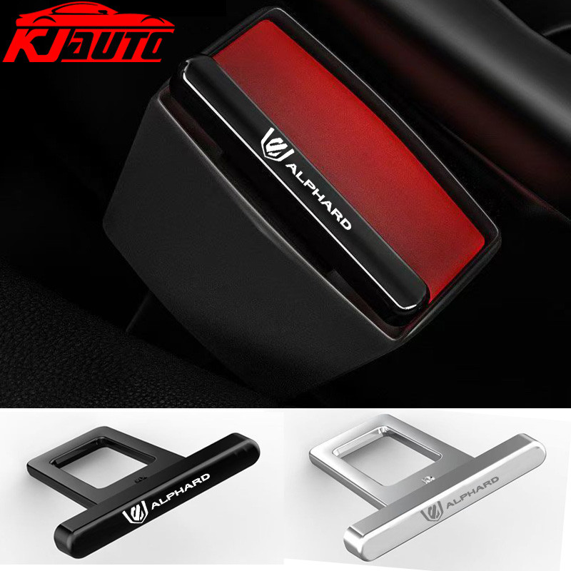 Toyota Alphard Car Mini Hidden Safety Seat Belt Buckle Clip Muffler ...