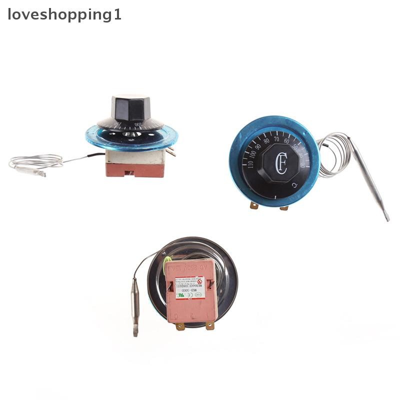 loveshopping1 220V 16A High-tech Dial Thermostat Temperature Control Switch for Electric Oven MY ...