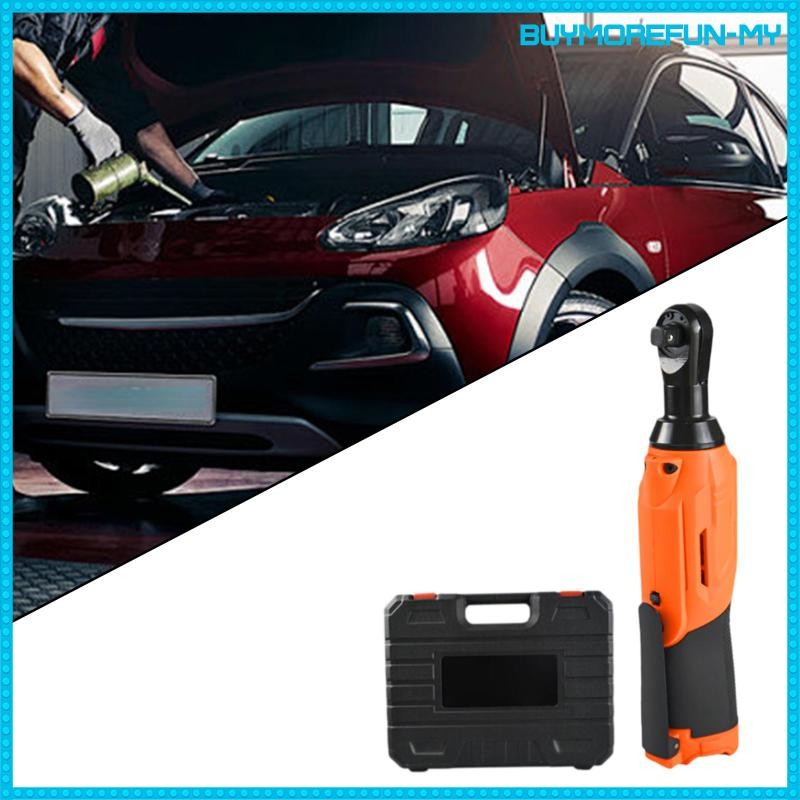 [BuymorefunMY] 90 Degree Cordless Electric Ratchet Wrench Hand Tool for ...