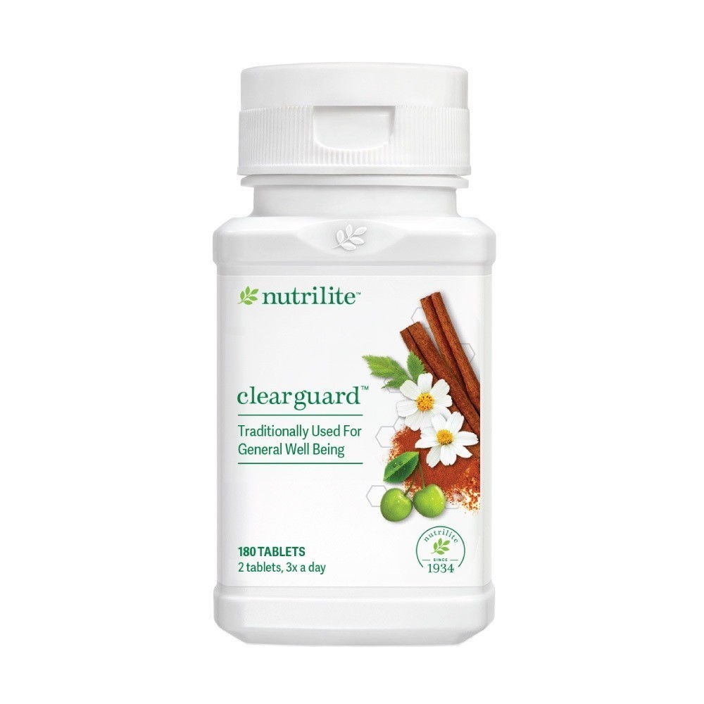amway Nutrilite ClearGuard Clear Guard 180 Tablets Tabs Tab | Shopee ...