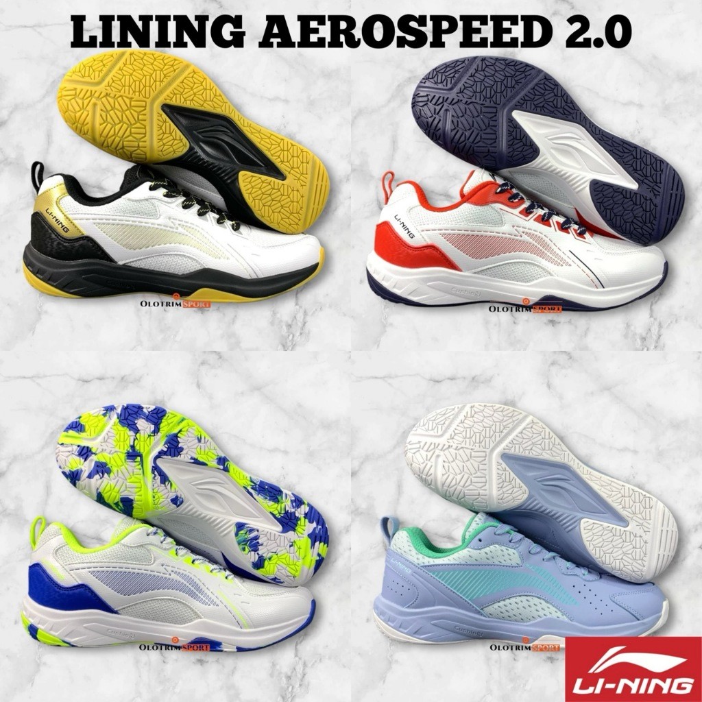 LINING AERO SPEED 2.0 AERO STORM Badminton Shoes 100% ORIGINAL LINING ...