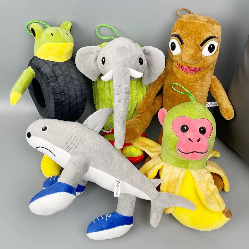 Tung tung tung tung sahur Shark Doll American Mountain Sea Classic ...