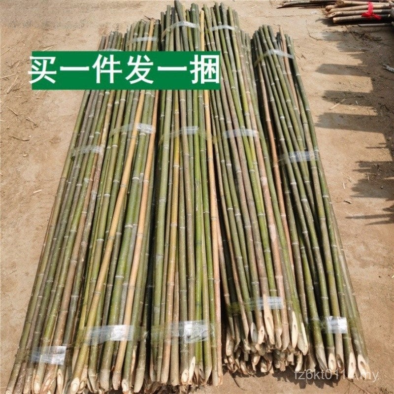 Strip Bamboo Pole Rice Bean Bamboo Pole Rack Pole Corner Frame Bamboo ...