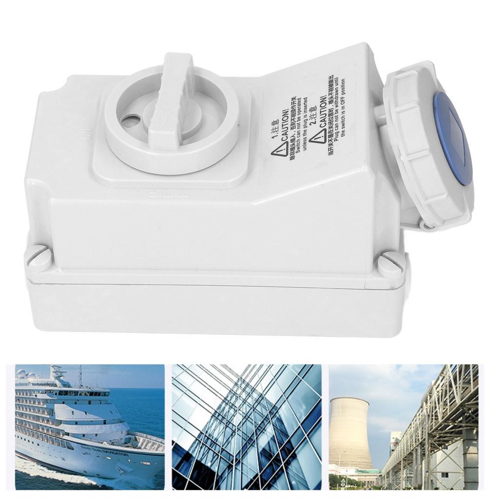 Supergoodsales Outdoor Socket 220-250V IP67 Waterproof Corrosion ...