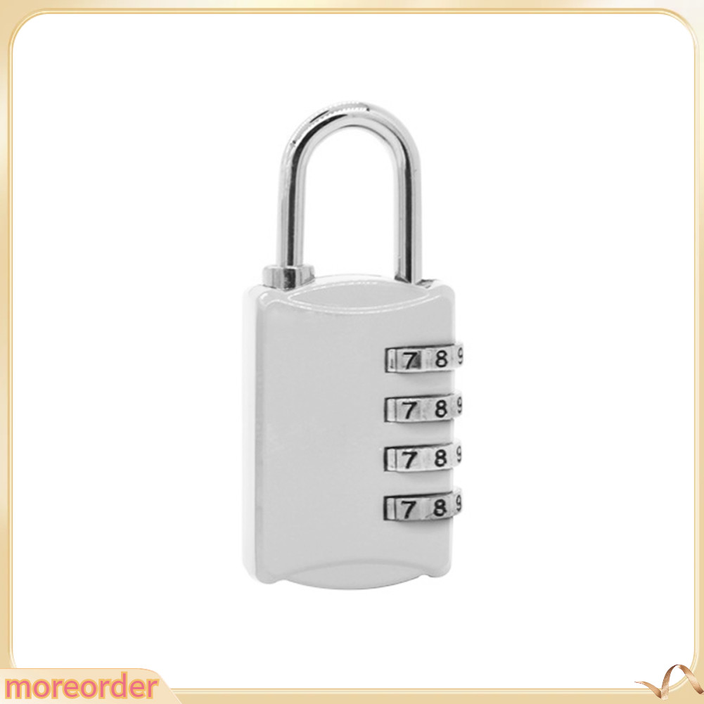 moreorders| 4 Digits Combination Secure Coded Lock Travel Luggage ...