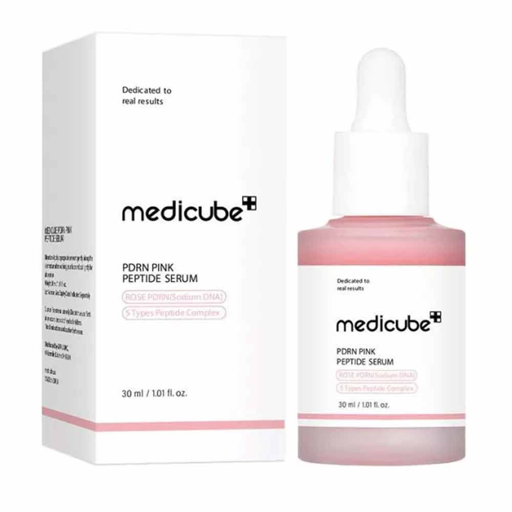 MEDICUBE PDRN Pink Peptide Serum, Pink glow serum, Peptide, Niacinamide ...