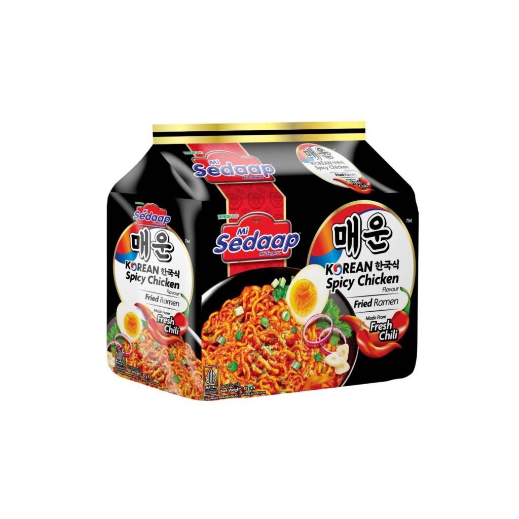 MI SEDAAP Korean Spicy Chicken Flavour Soup Fried Ramen | Shopee Malaysia