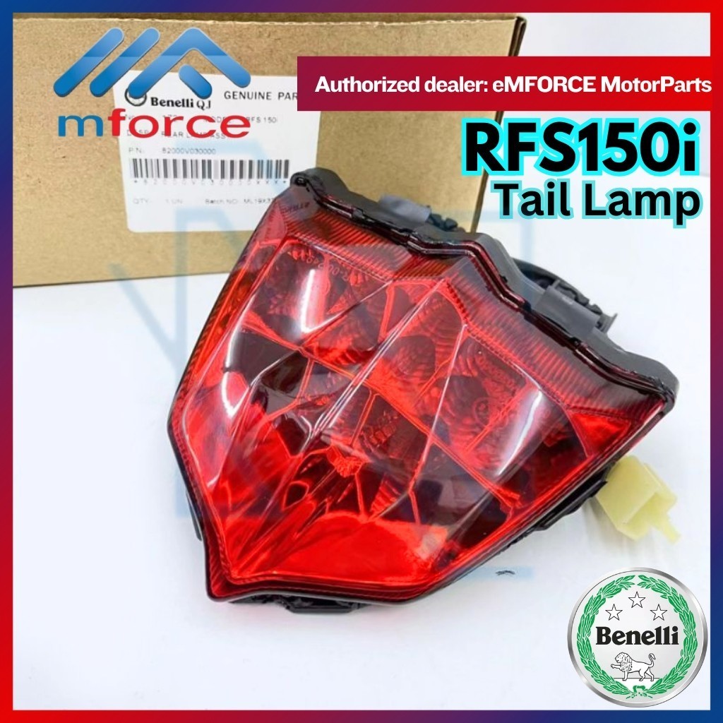 BENELLI RFS 150 RFS150i TAIL LAMP ASSY LAMPU BELAKANG 82000V030000 ...