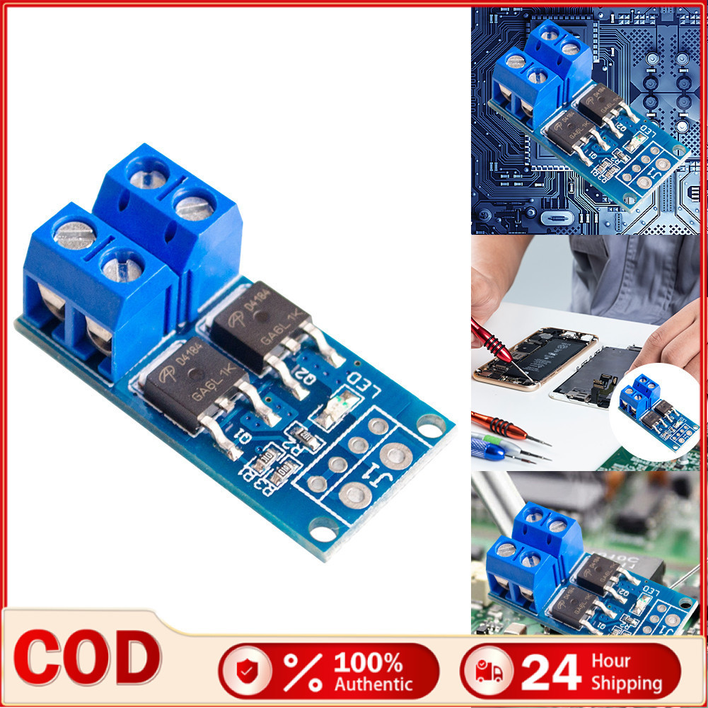 High Power MOSFET Field Touch Switch Driver Module Regulator Control Panel 15A 400W PWM | Shopee ...
