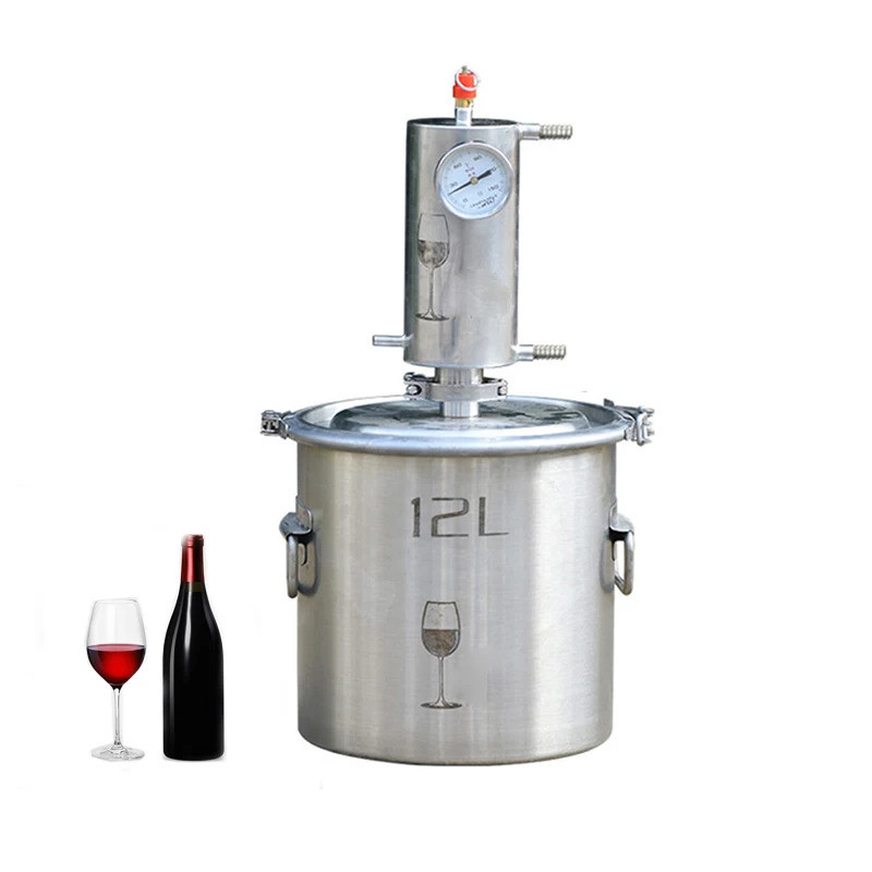12L Alcohol Still Distillation Machine Stainless Steel Liquor ...